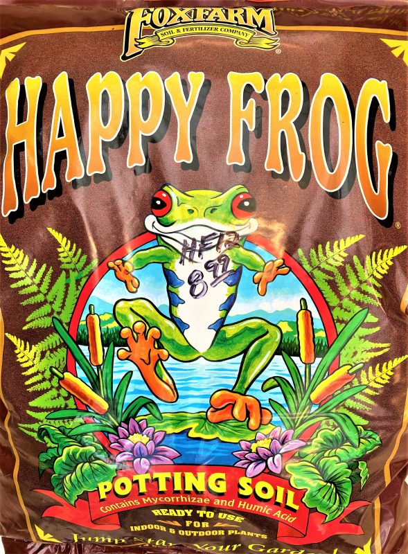 Happy Frog Potting Soil 1cu ft $8.99 2 cu ft $18.99 - Longfellow's ...