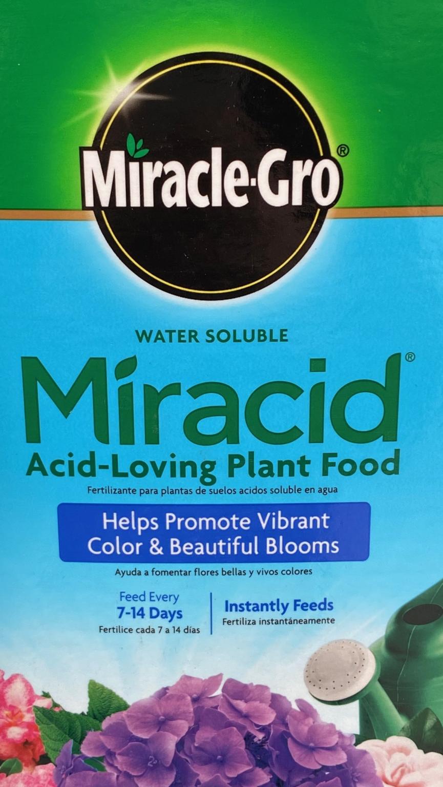 miracid - Longfellow's Greenhouses